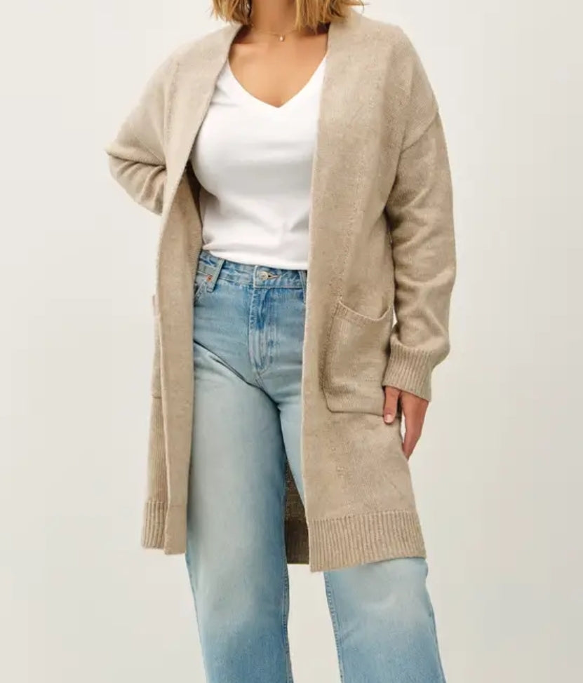 Plus Size Long Oversize Cut Duster – Closet Collections Montana